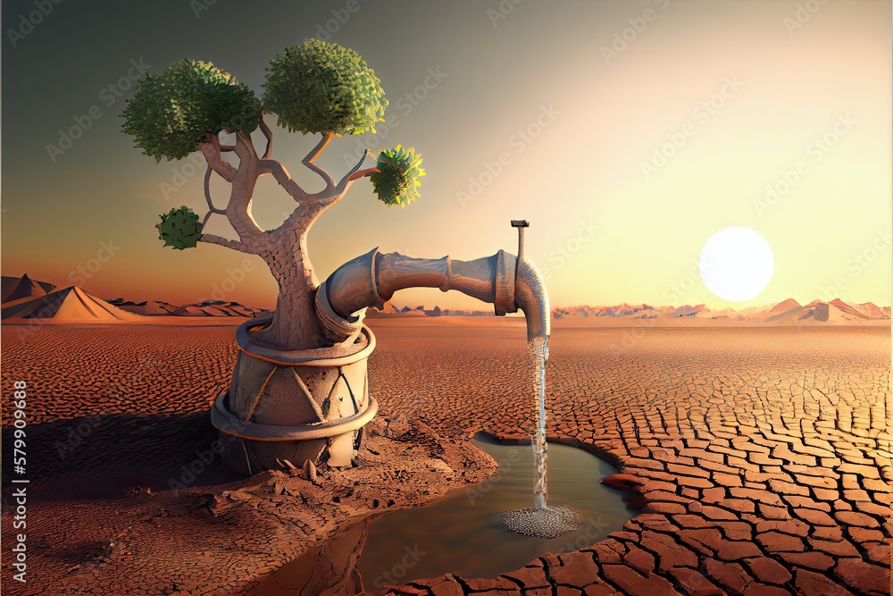 World Day Against Drought and Drought 17 June Stock Illustration ...