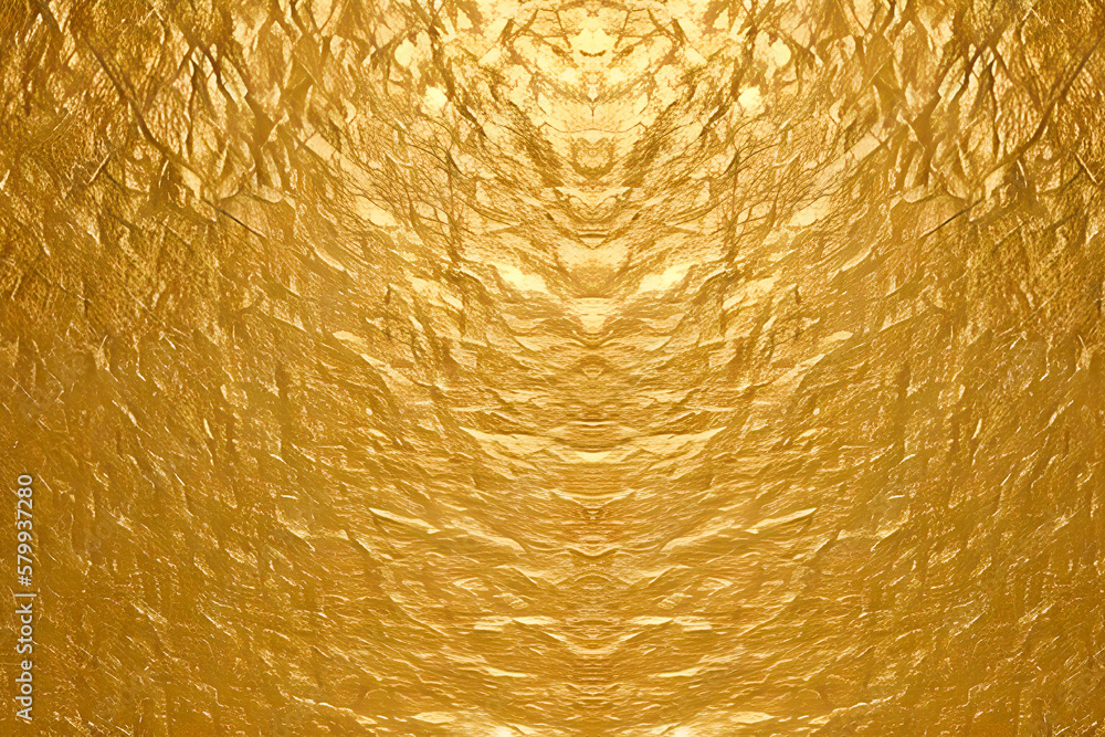 golden wall texture background generative ai Stock Illustration | Adobe ...