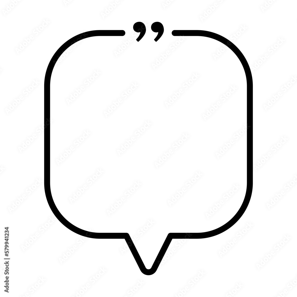 Text Box Line Stock Vector | Adobe Stock