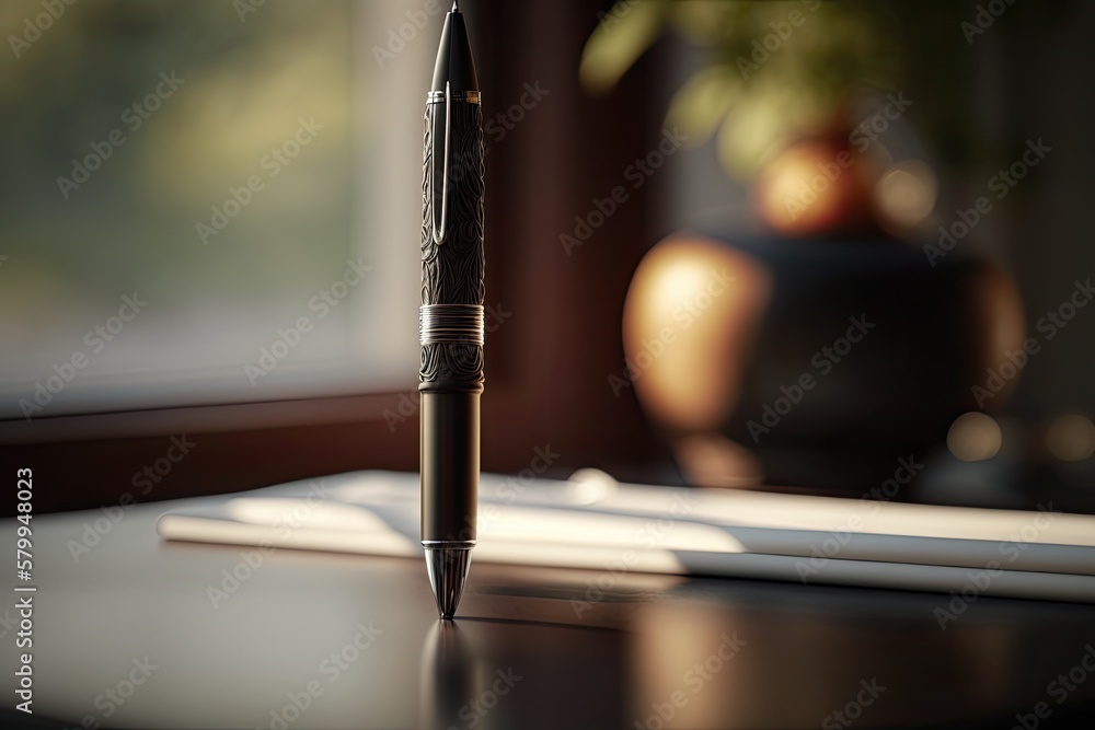 Modern Elegance: Professional Still Life Photography of a Modern Pen on ...