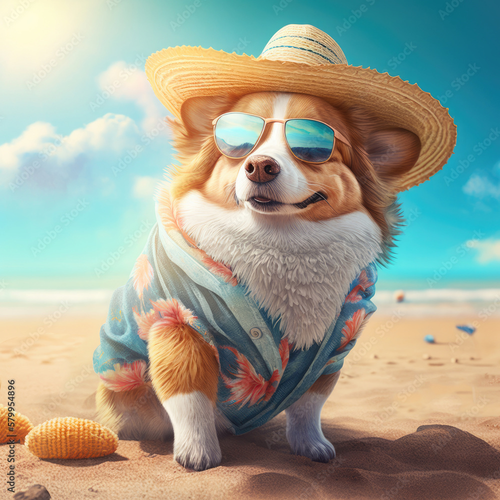 Corgi In Clothes