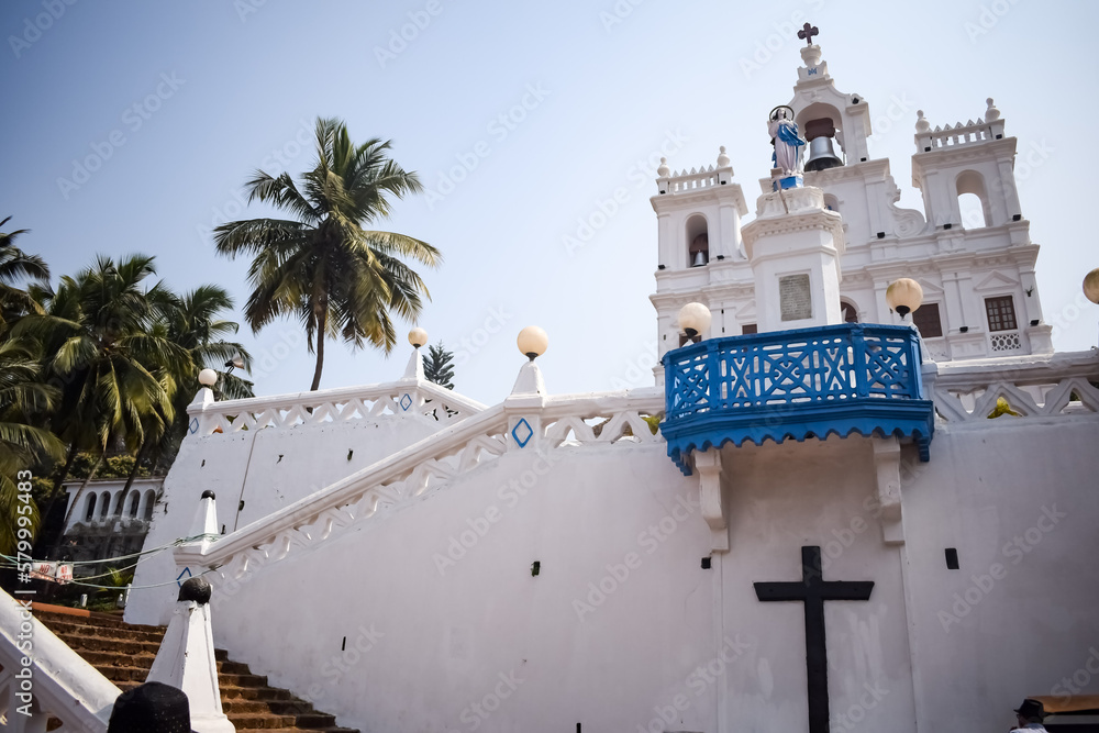 Ancient Basilica of Bom Jesus old goa church at South Goa, India ...