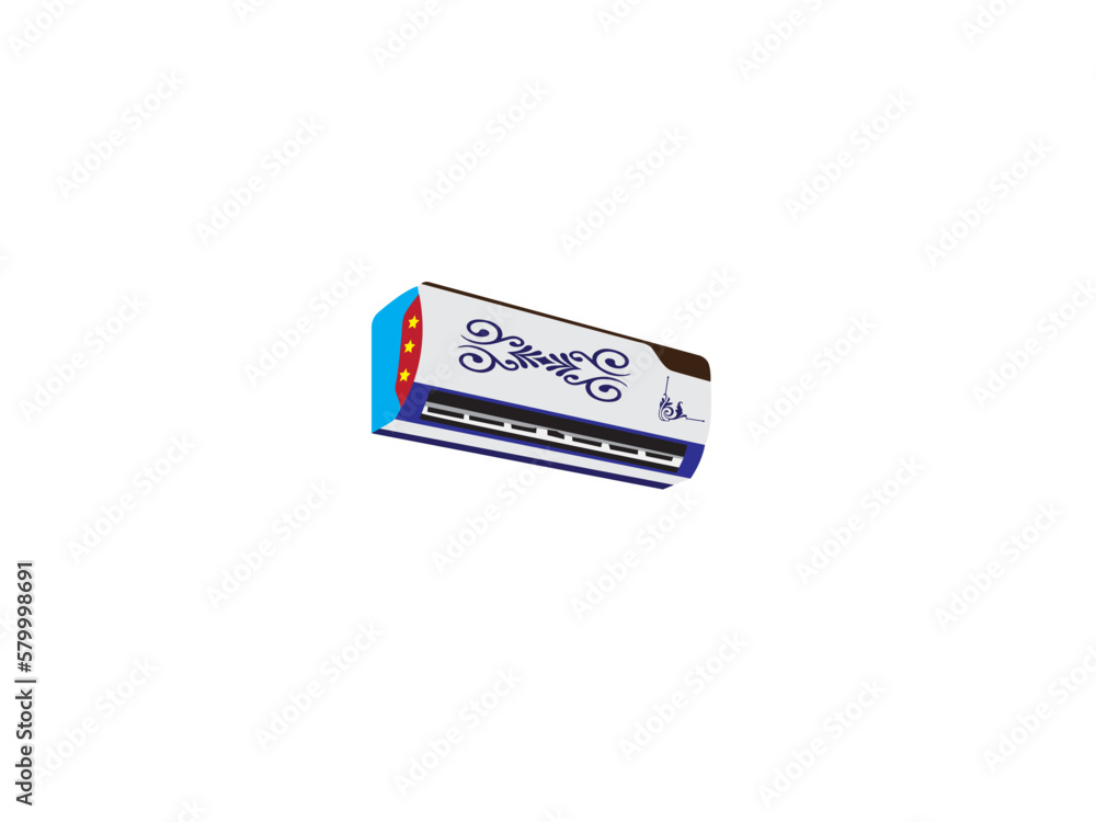 Split ac icon in isometric style vector. Air Conditioner Icon Design ...