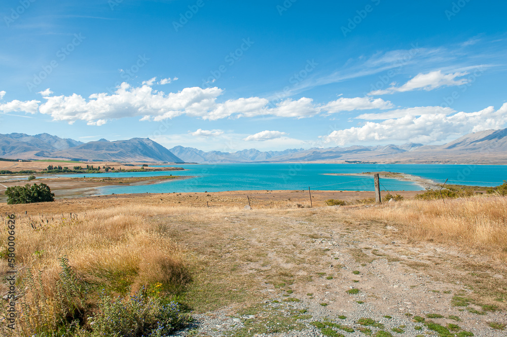 Mackenzie country with Lake Tekapo on South Island is one the most ...