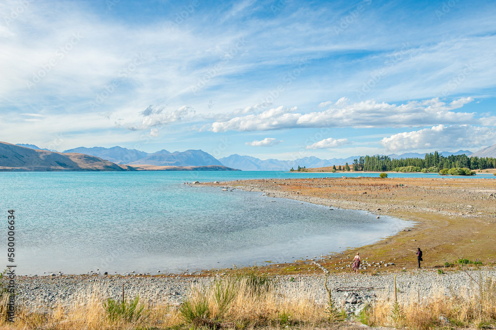 Mackenzie country with Lake Tekapo on South Island is one the most ...