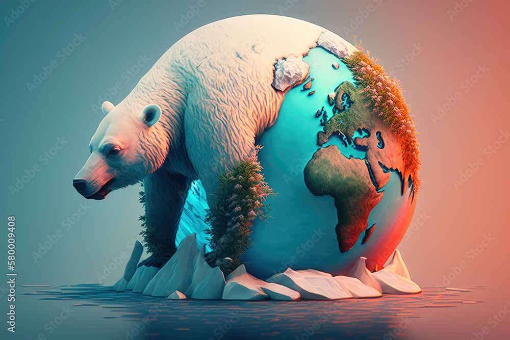 Global warming, climate change concept image - Generative AI Stock ... Global warming, climate change concept image - Generative AI Stock ...