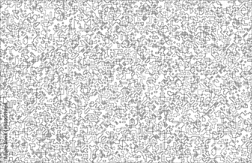 Stylish texture with figures from lines and dashes .Abstract geometric ...