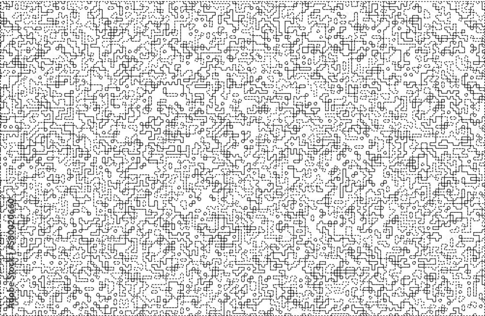 Stylish texture with figures from lines and dashes .Abstract geometric ...