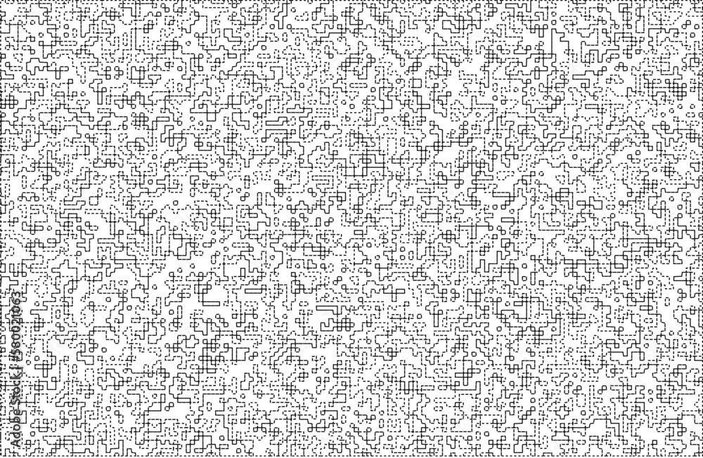 Stylish texture with figures from lines and dashes .Abstract geometric ...