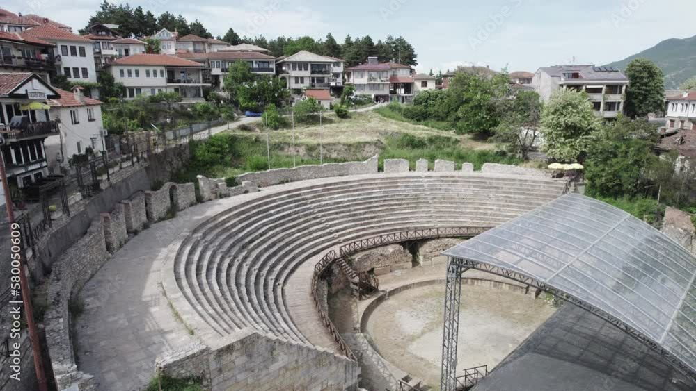 Ancient Macedonian Theatre Of Ohrid at Sebastian Williams blog
