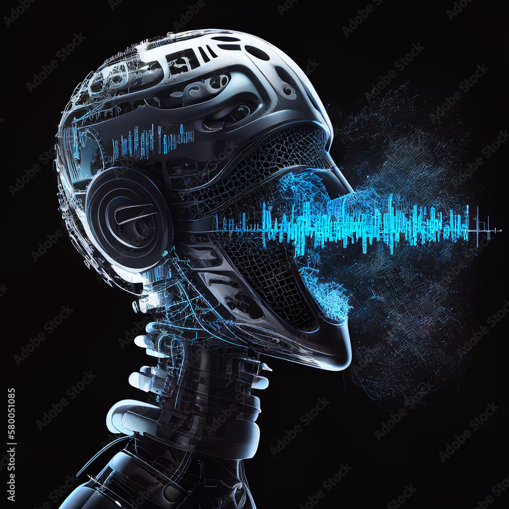 Artificial Intelligence Entity Using Voice to Communicate as ...