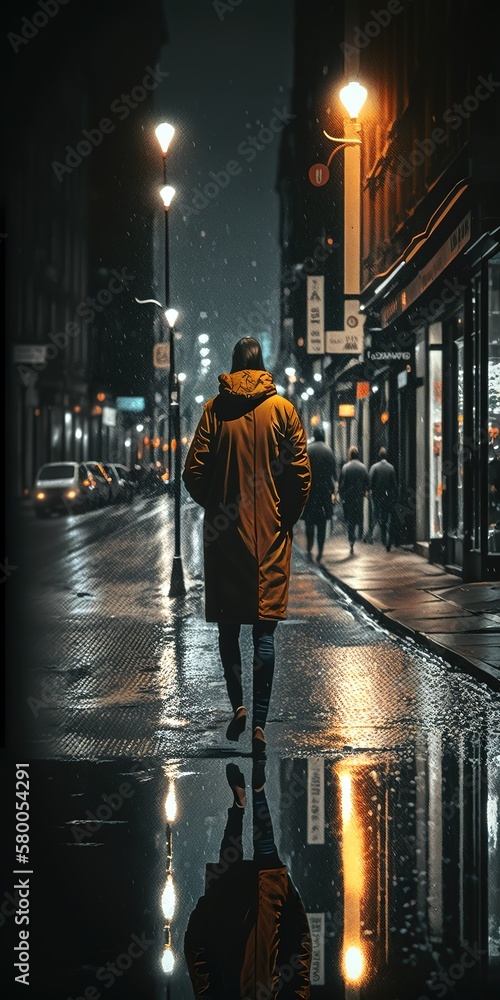 Walking In Rain Alone