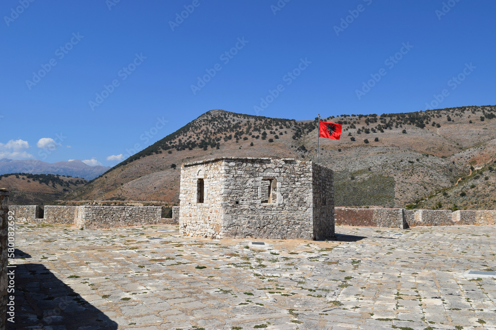 Tepelena on the roof of the fortress of Ali Pasha's castle in Porto ...