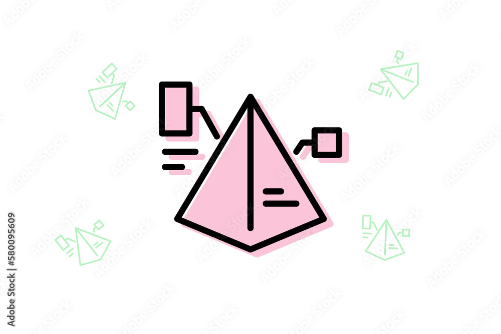 Data visualization icons set related to business, strategy, management ...