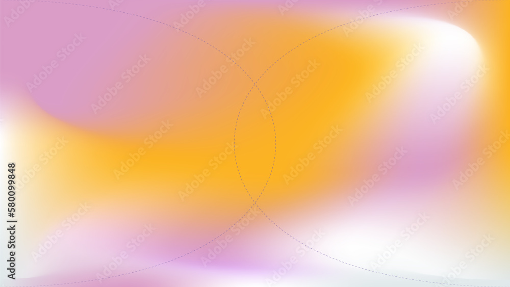 Y2k gradient pink orange vector background. Trippy yellow pattern for ...