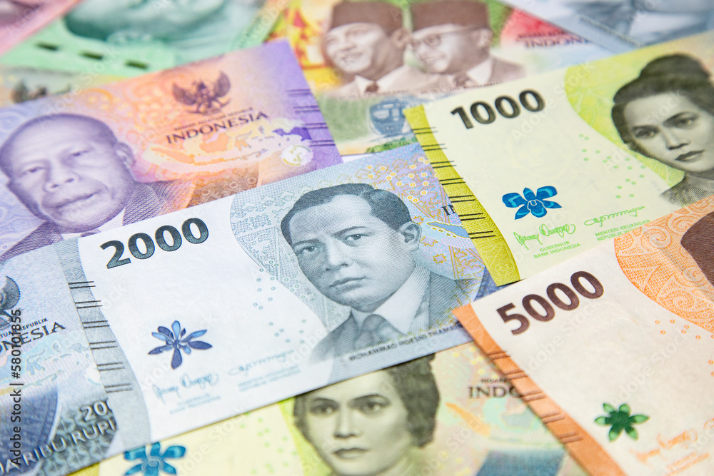Indonesian banknotes Stock Photo | Adobe Stock