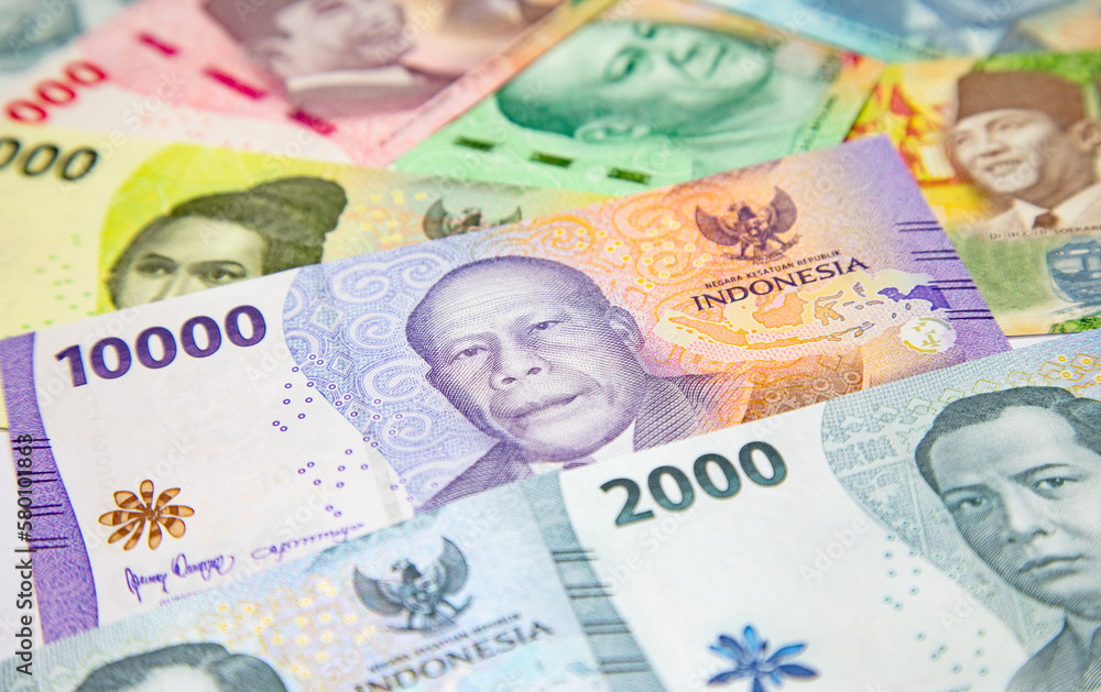 Indonesian banknotes Stock Photo | Adobe Stock