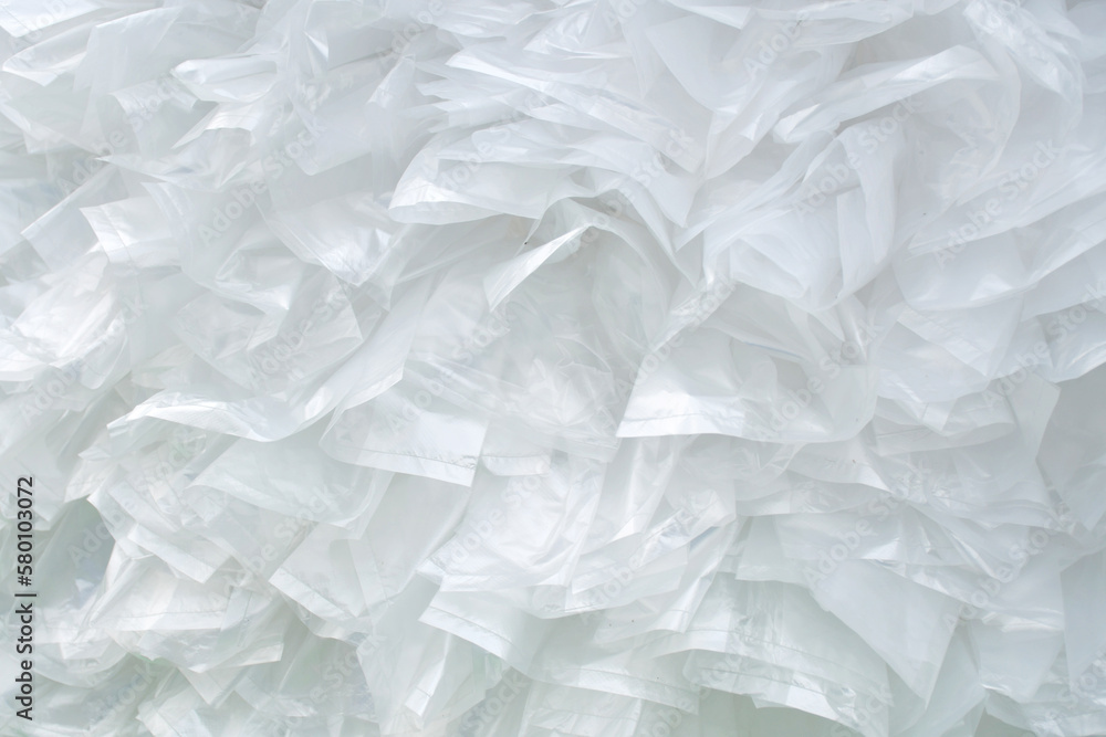 Plastic bag background, concept image for Reuse recycle and reduce ...