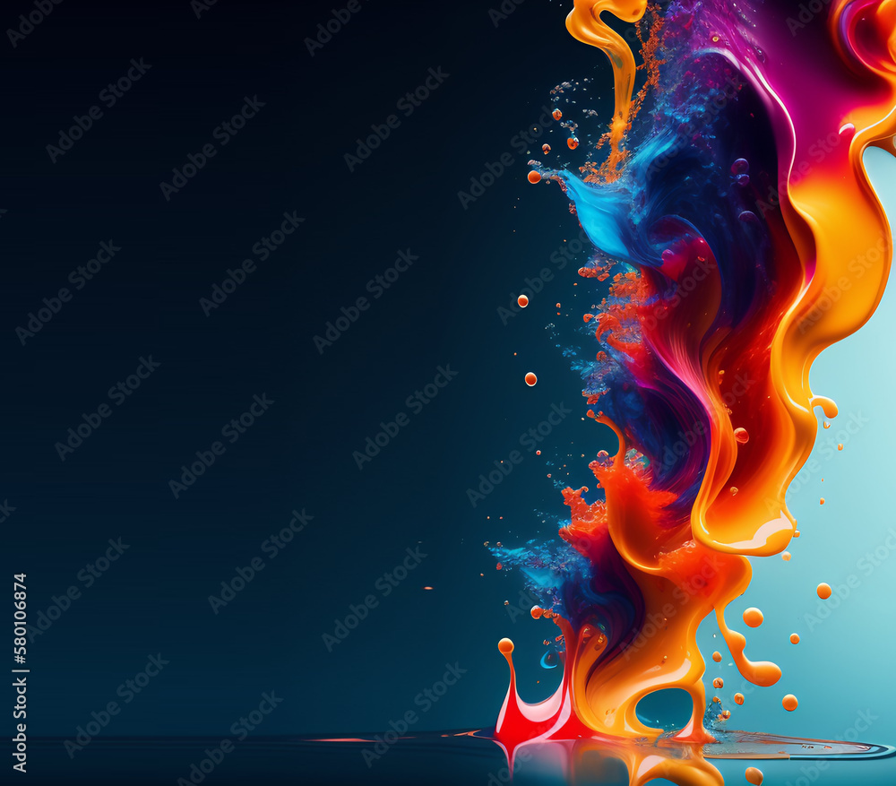 ilustración de fondos y texturas de arte abstracto, simulación de ...
