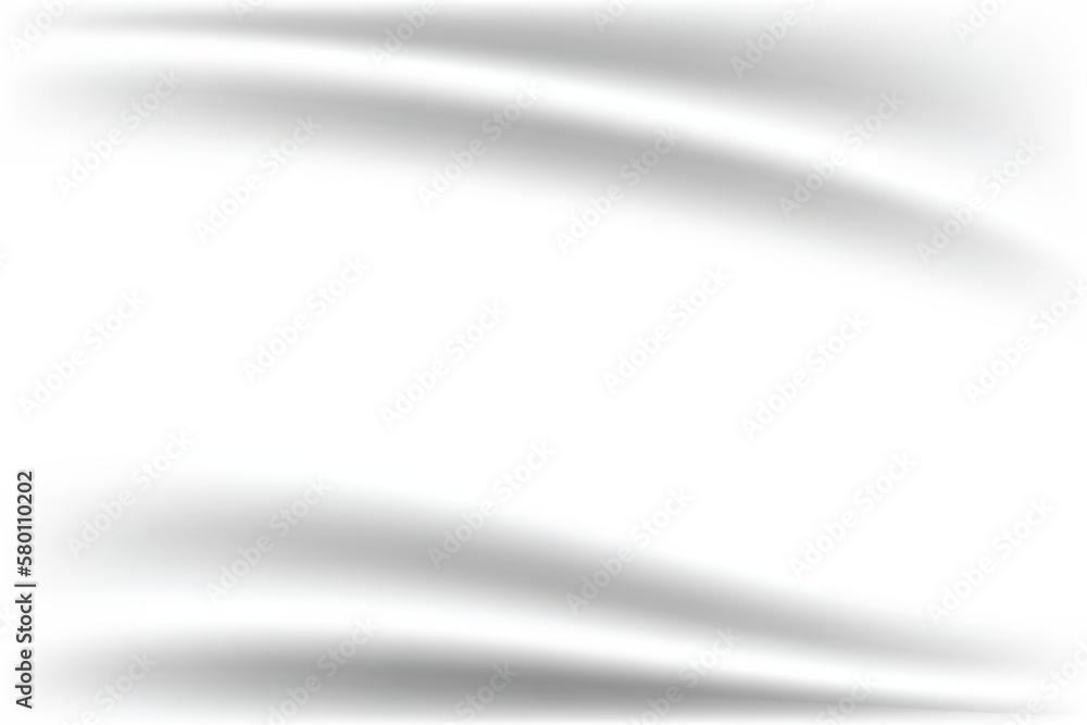 Simple white background with smooth lines and fabric Stock Vector ...