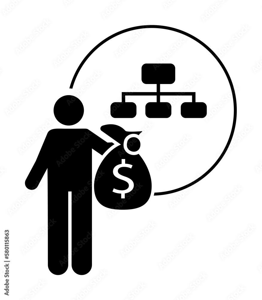 Investor, investment, court, law icon. Element of investor man icon ...