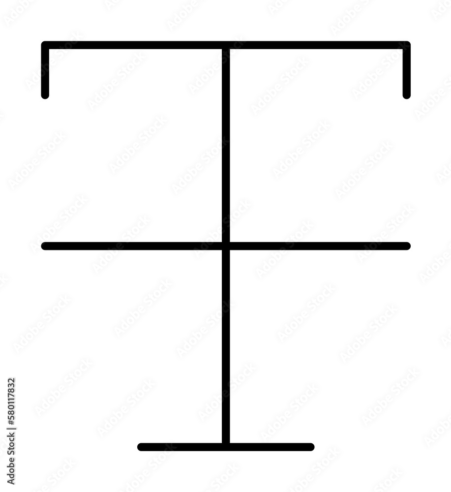 format, strikethrough, text icon. Element of text and sign for mobile ...