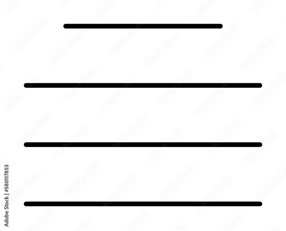 align, center, middle, text icon. Element of text and sign for mobile ...