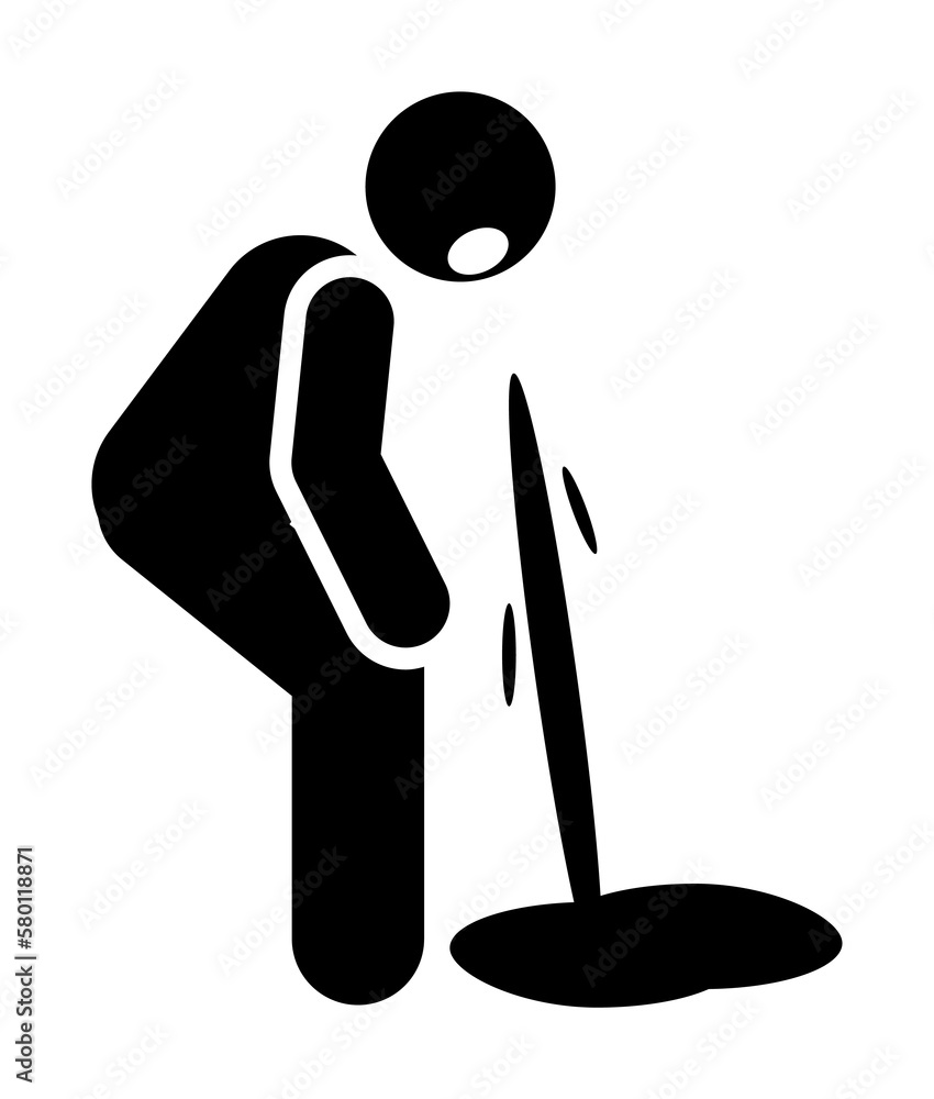 Puke, vomit, vomiting icon. Element of aedes mosquito and dengue icon ...