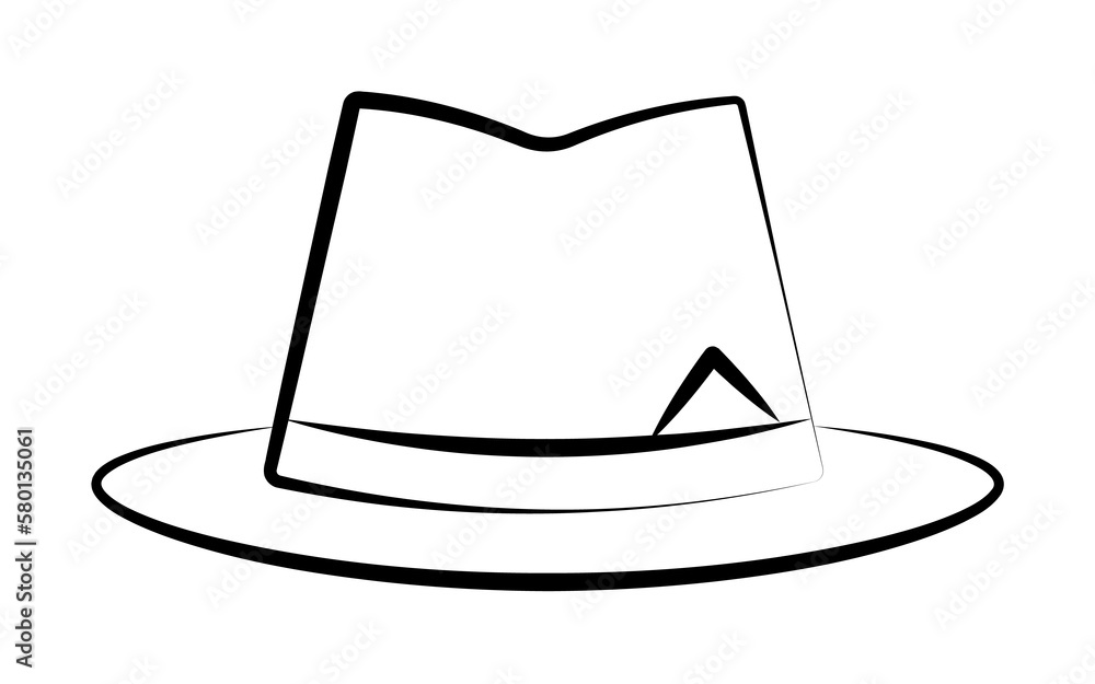 gang, criminal, hat, mafia icon. Element of crime icon for mobile ...