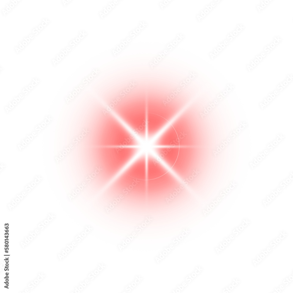 red sparkle light Stock Illustration | Adobe Stock