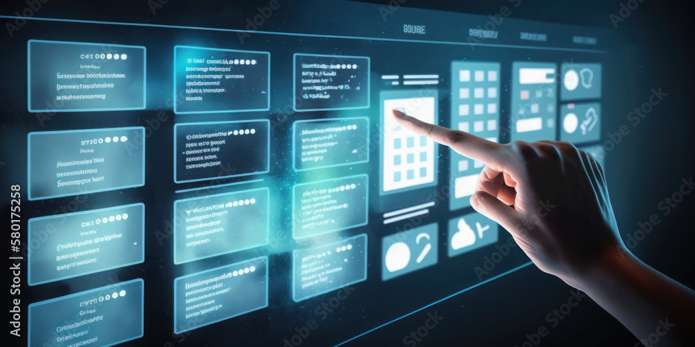Using kanban or scrum technique boards, agile software development or ...