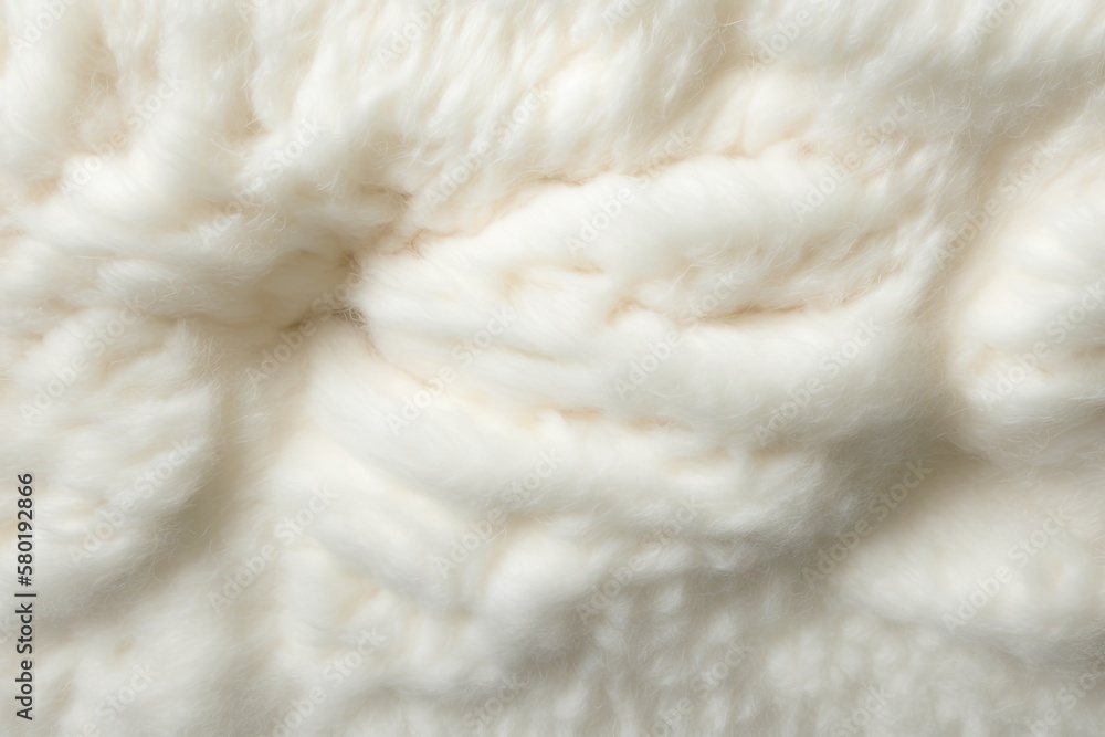 Illustrazione Stock Cotton wool, white fleece, light natural sheep wool ...