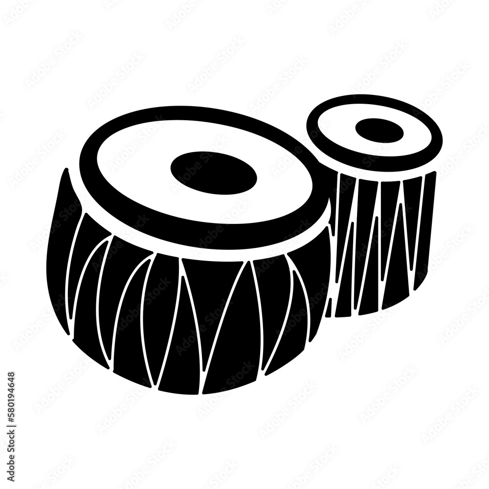 Tabla vector trendy style illustration on white background..eps Stock ...