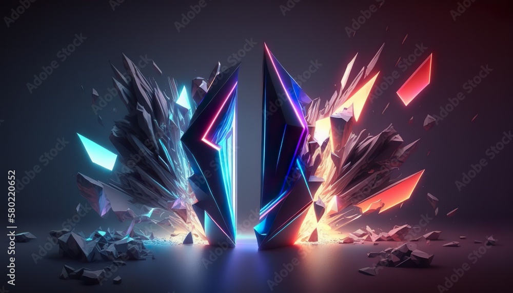 4k colorful ultraviolet spectrum backgrounds Stock Illustration | Adobe ...