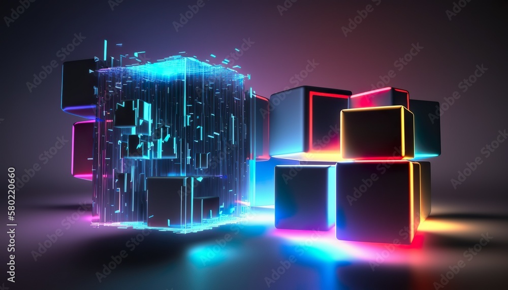 4k colorful ultraviolet spectrum backgrounds Stock Illustration | Adobe ...