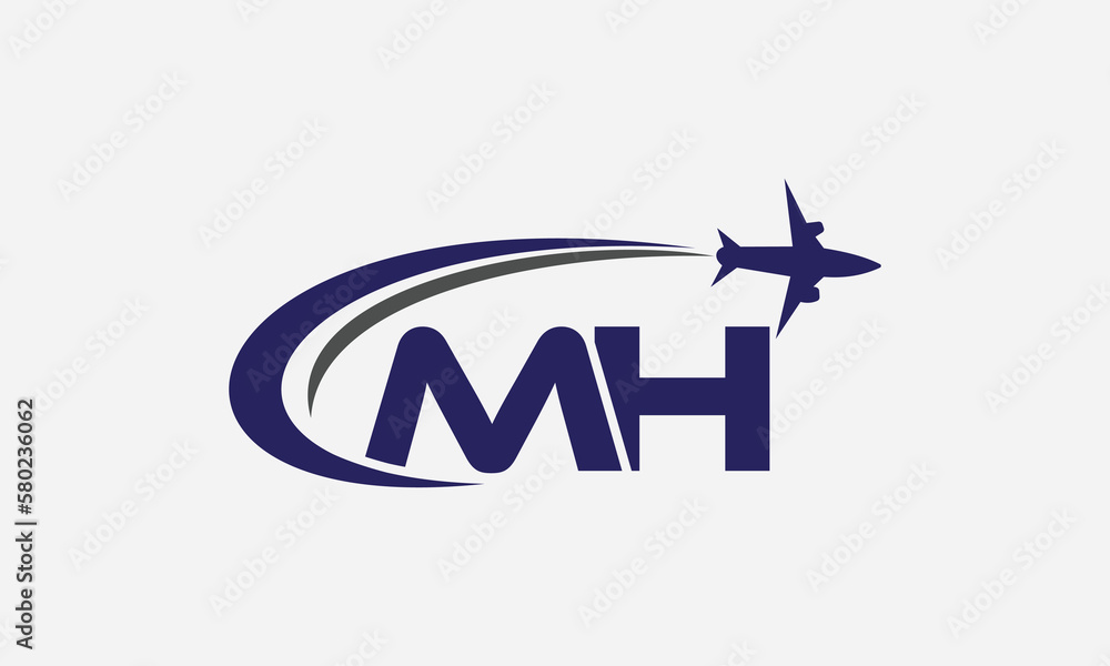 Tour and travel logo design, Airline agency symbol and aviation company ...