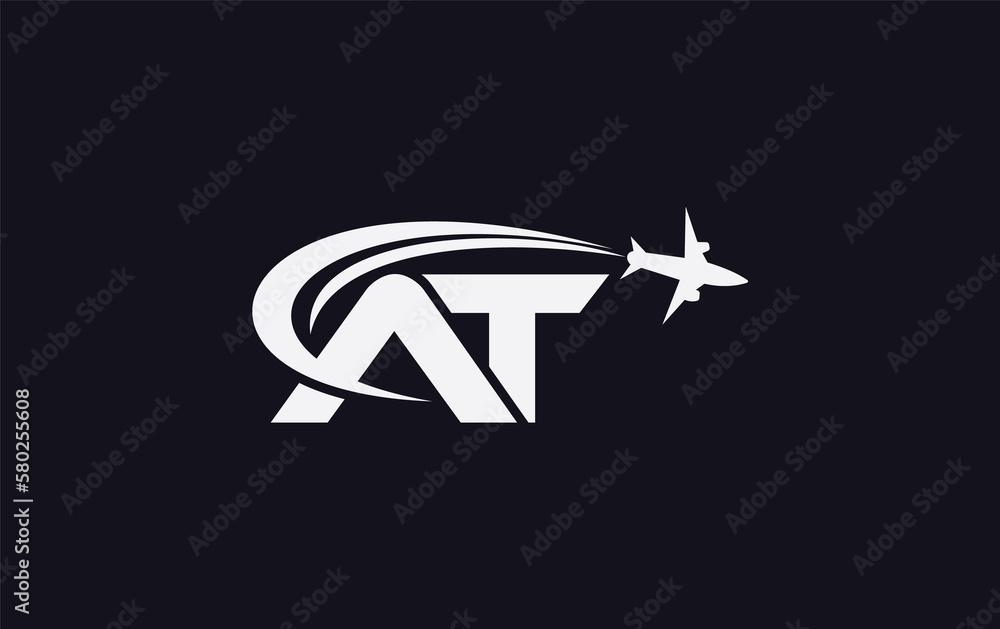 Tour and travel logo design, Airline agency symbol and aviation company ...