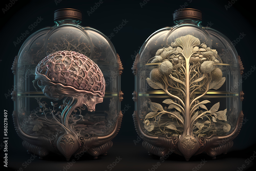 3D render of a sci - fi baroque concept design of anatomically correct ... 3D render of a sci - fi baroque concept design of anatomically correct ...