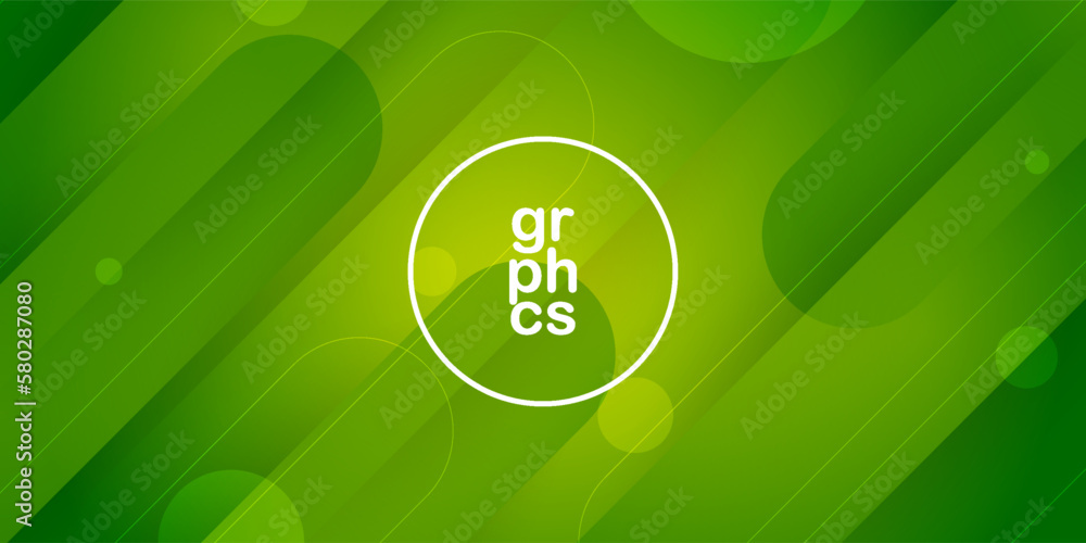 Vetor de Dynamic colorful green gradient background with rounded square ... Vetor de Dynamic colorful green gradient background with rounded square ...