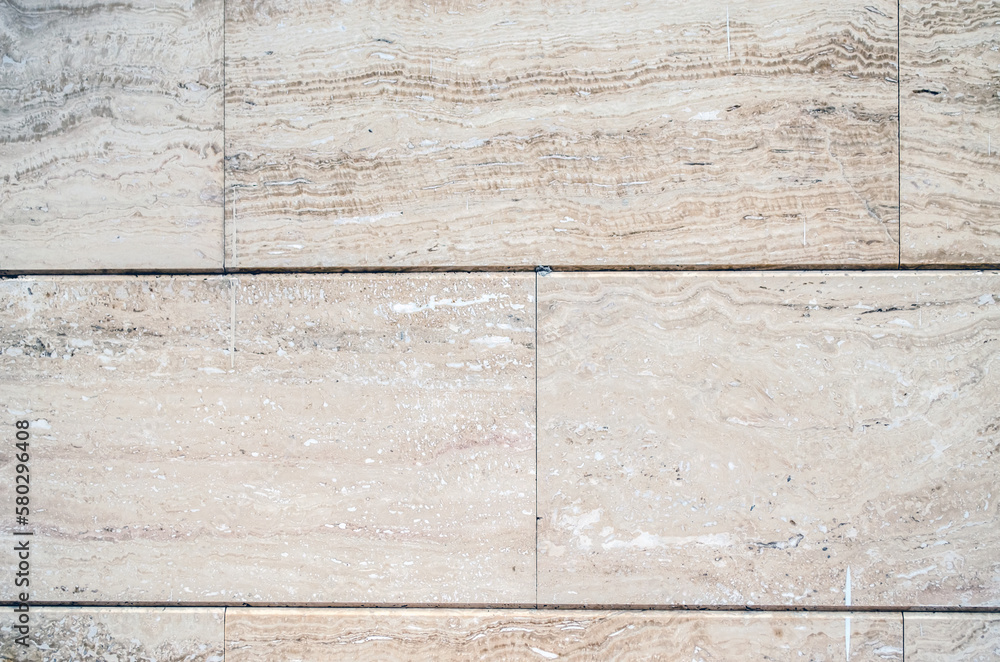 Texture, decorative plaster, Iranian travertine, rectangular stone ...