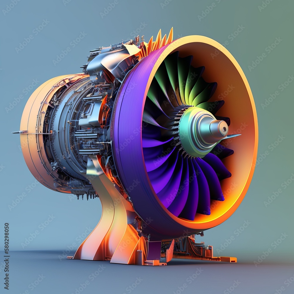 A turbofan engine is a complex component in aircraft that is designed ...