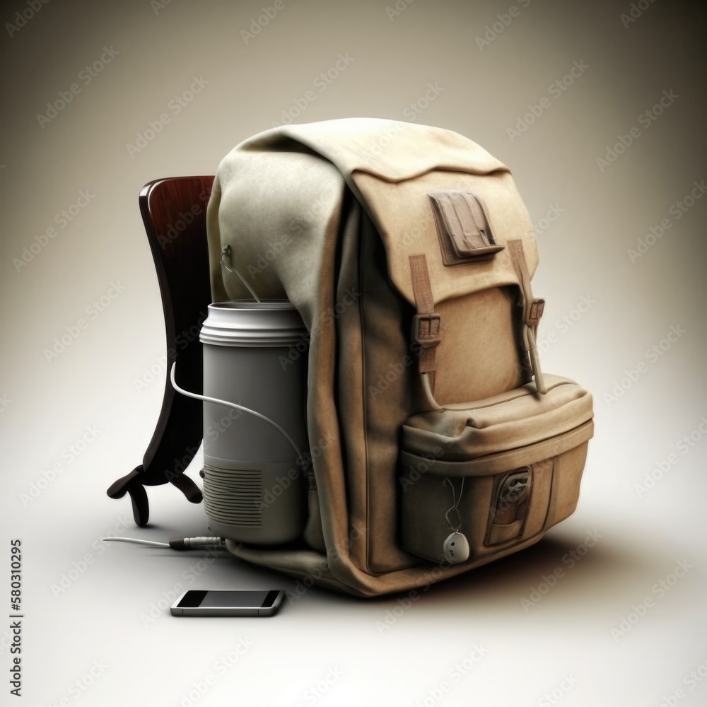 Nalan's Backpack with Built-In Stool: The Perfect Companion for Outdoor ...