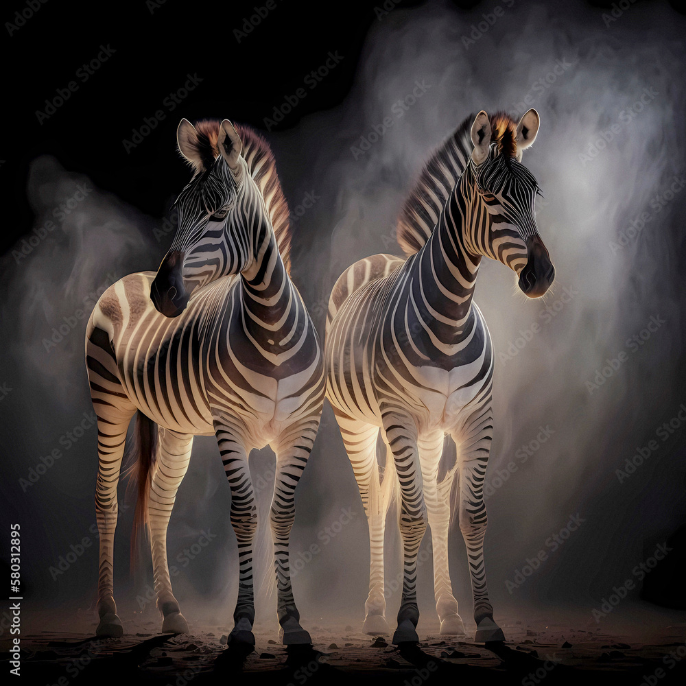 Zebra (Hippotigris) from the equine genus (Equus), and plains zebra ...