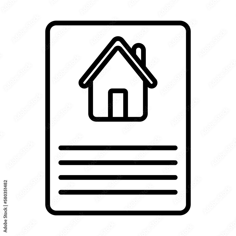 Contract Icon Logo Design Vector Template Illustration Sign And Symbol ...