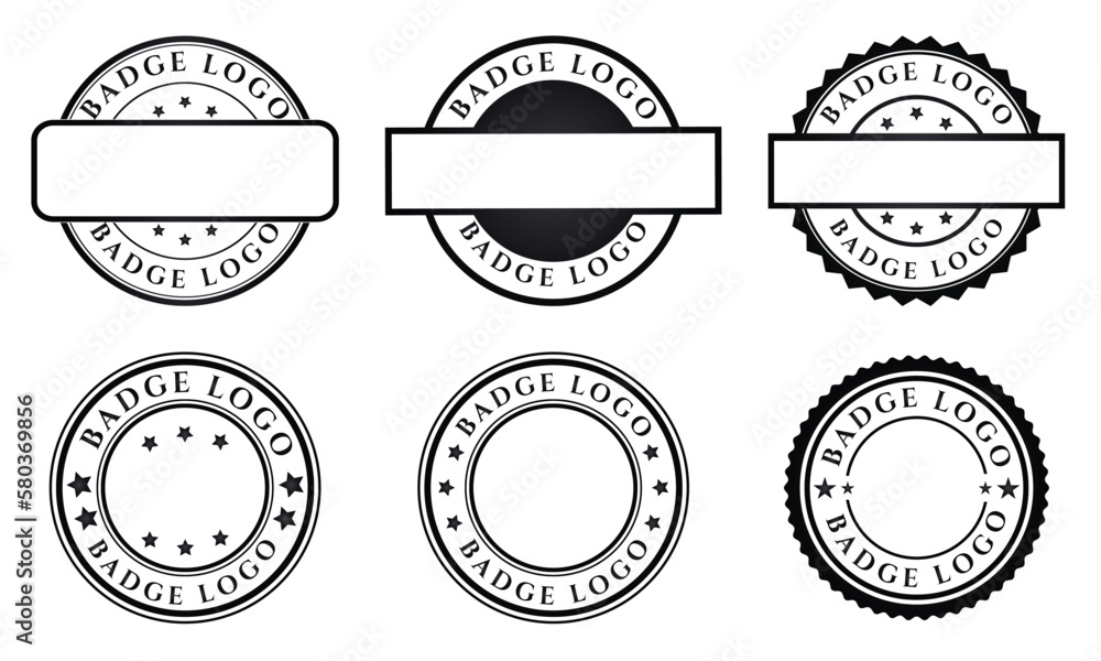 Vintage retro vector logo badges and labels. Premium quality medals set ...