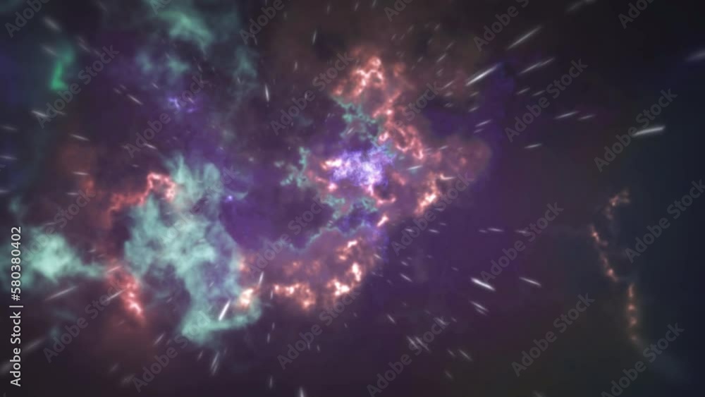 Flying In Orion Nebula 4K is motion footage for scientific and ...