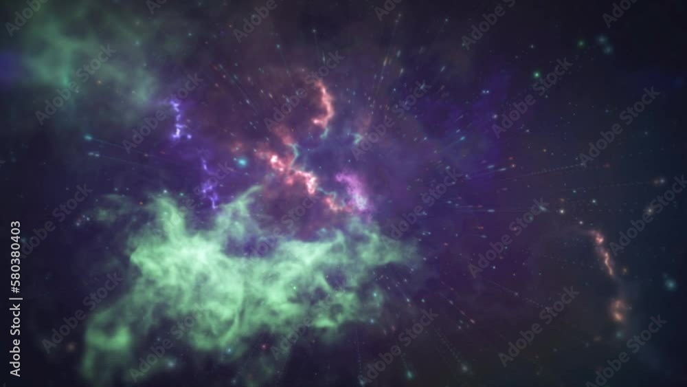 Flying In Orion Nebula 4K is motion footage for scientific and ...