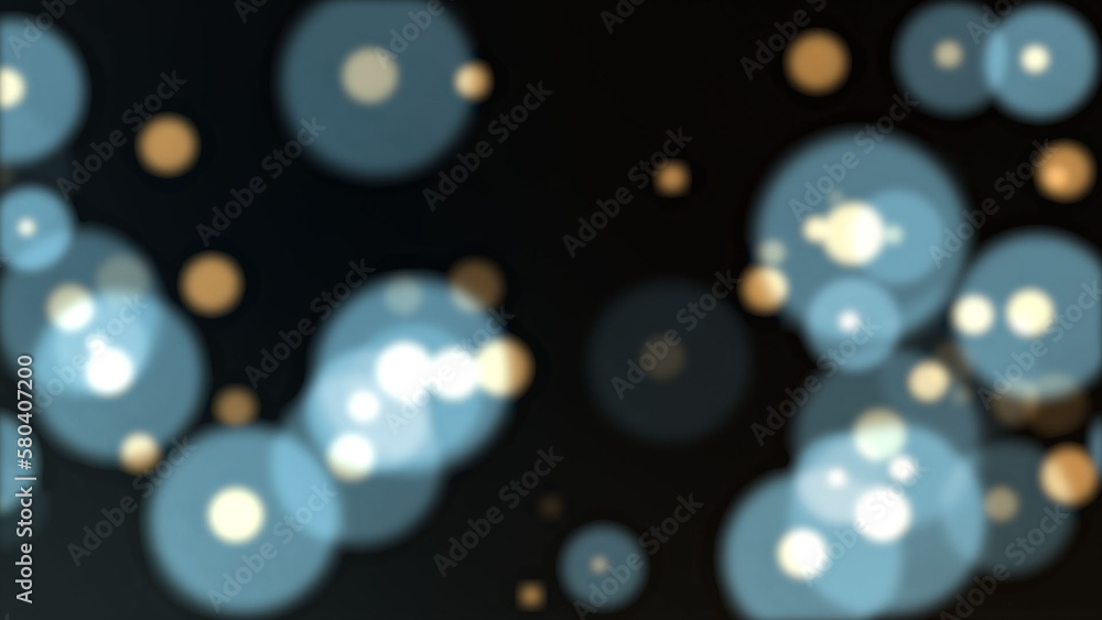 Bokeh Lights Leak Loop Overlay 1 Stock Template | Adobe Stock