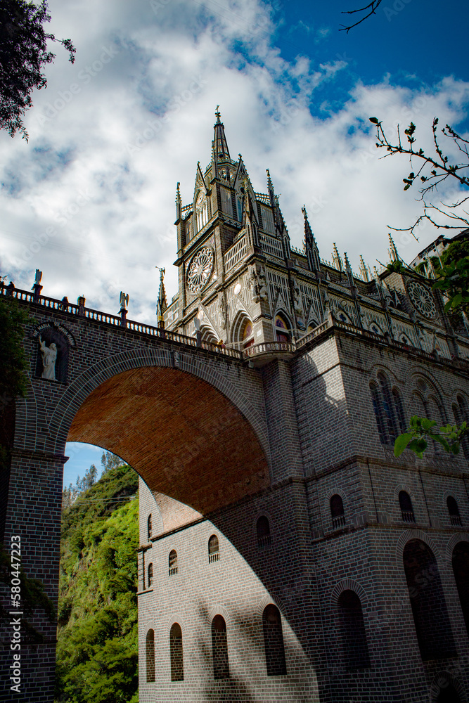 Las Lajas Church, majesty and beauty. One of the most iconic places in ...