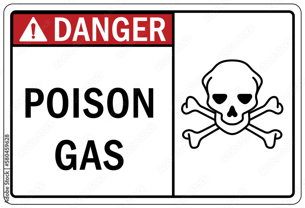 Poison Gas Sign